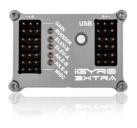 Igyro PowerBox iGyro™3xtra (iGyro 3 Eixos) 3620 - Jet Model Team